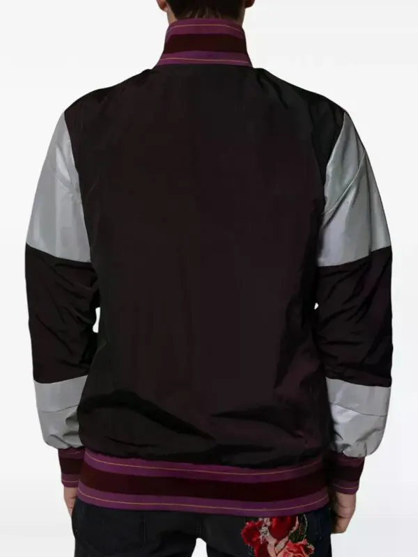 Dolce & Gabbana Colour-block Logo-tape Bomber Jacket