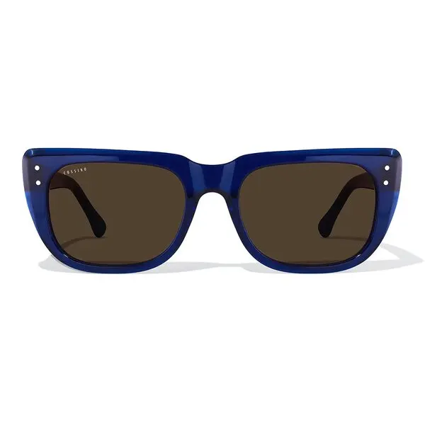 COSSINO Monaco Cheri Navy Acetate Sunglasses