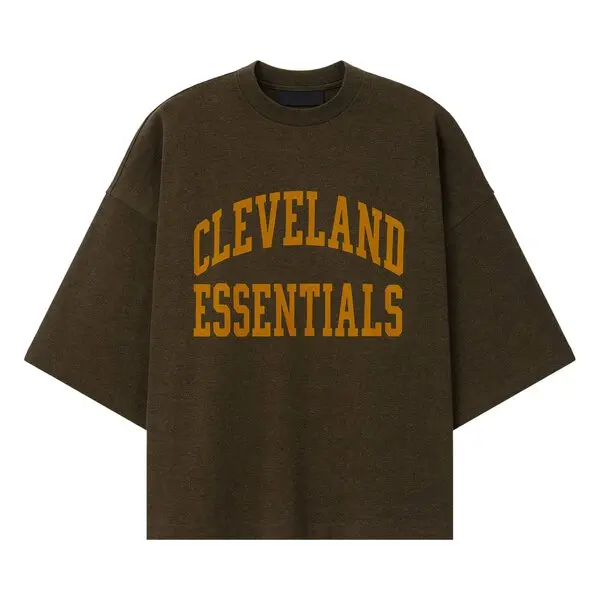 Fear Of God Browns Merch Tee 'wood Heather