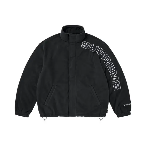 Supreme Spellout Embroidered Polartec Jacket