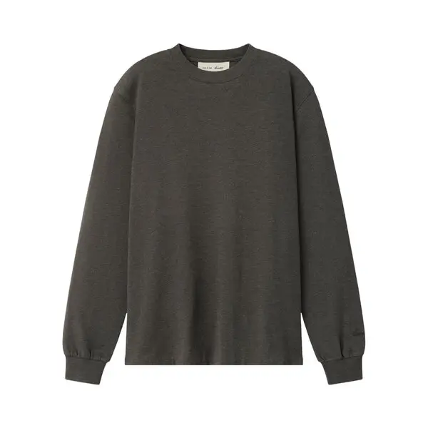 Fear Of God Essential Long-sleeve Tee 'ash Heather