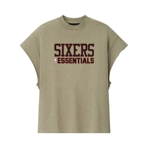Fear Of God Sixers Muscle Tee 'seal Heather - Grey