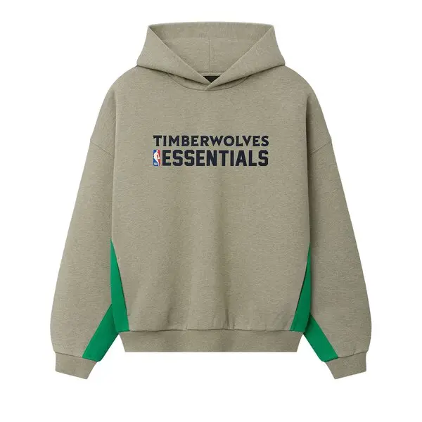 Fear Of God Timberwolves 90s Relaxed Hoodie 'seal Heather