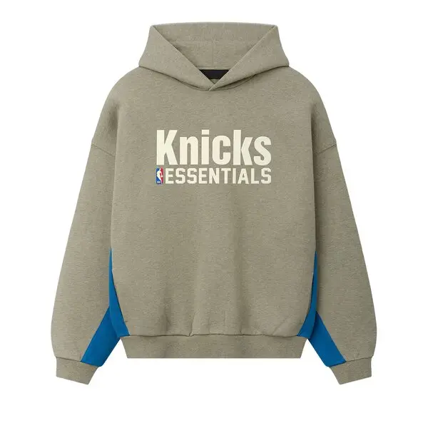Fear Of God Knicks 90s Relaxed Hoodie 'seal Heather