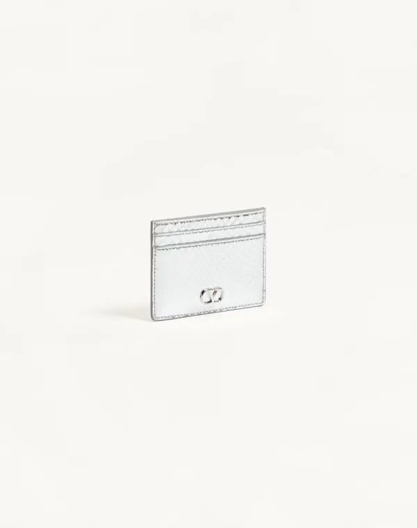 VALENTINO GARAVANI Vlogo Signature Cardholder In Laminated Ayers