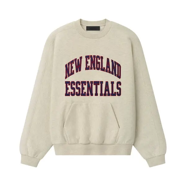 Fear Of God Patriots 90s Relaxed Crewneck 'marble Heather