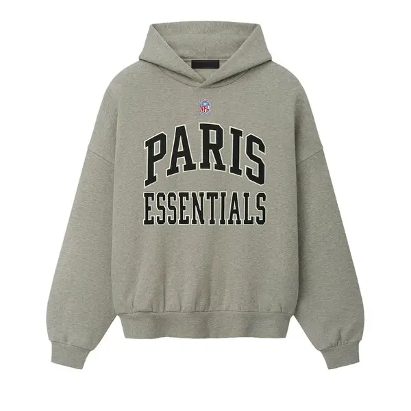 Fear Of God Nfl Paris 90s Relaxed Hoodie 'warm Heather