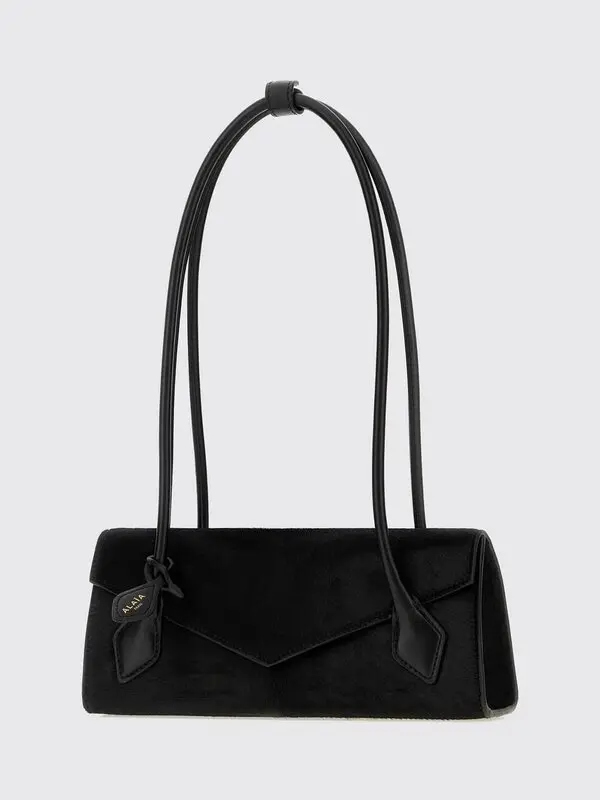 Alaïa Le Teckel Flap Leather Shoulder Bag With Envelope Closure
