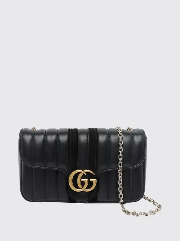 Gucci Jetset Gg Marmont Matelasse Nappa Monogram Mini Bag