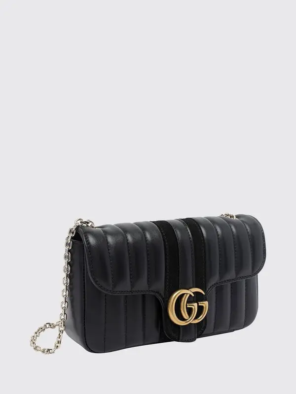 Gucci Jetset Gg Marmont Matelasse Nappa Monogram Mini Bag
