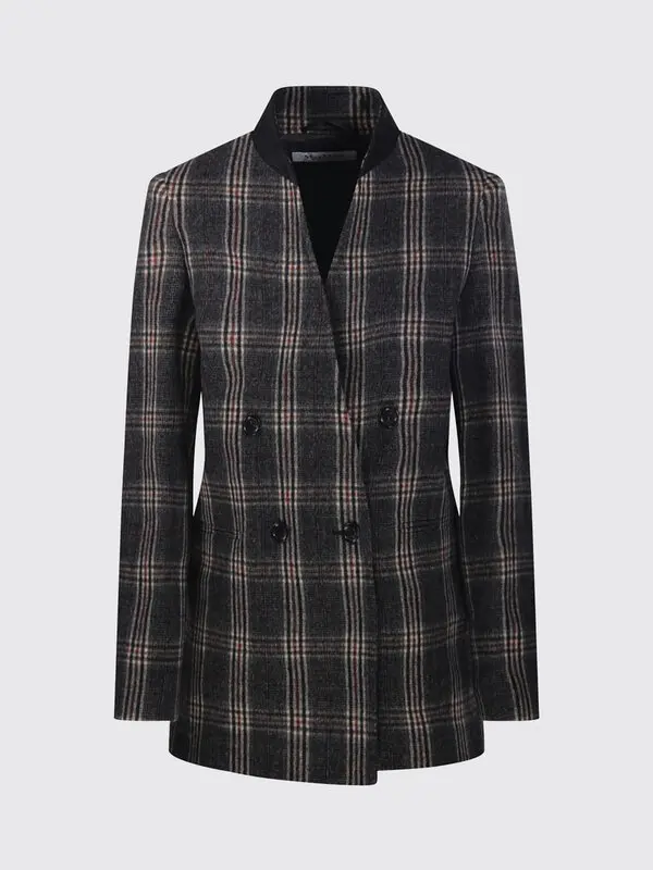 Max Mara Double-breasted Virgin Wool Blazer