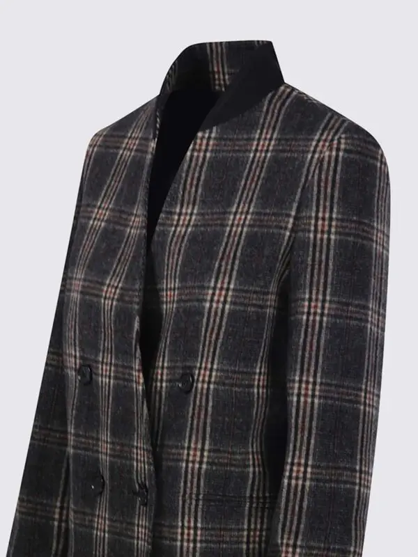 Max Mara Double-breasted Virgin Wool Blazer