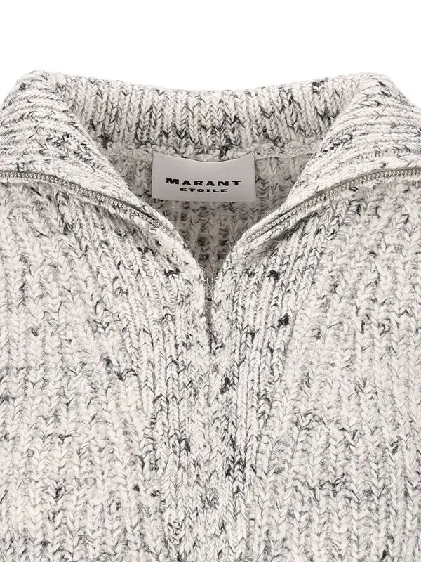 Isabel Marant Étoile Marant Anita Alpaca-blend Zip-neck Sweater