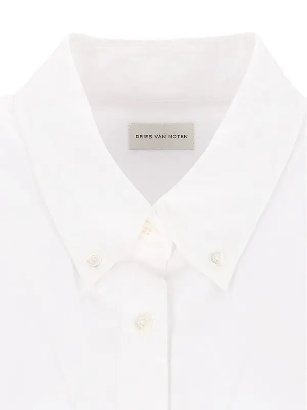 Dries Van Noten Shirt With Floral Embroidered Applications