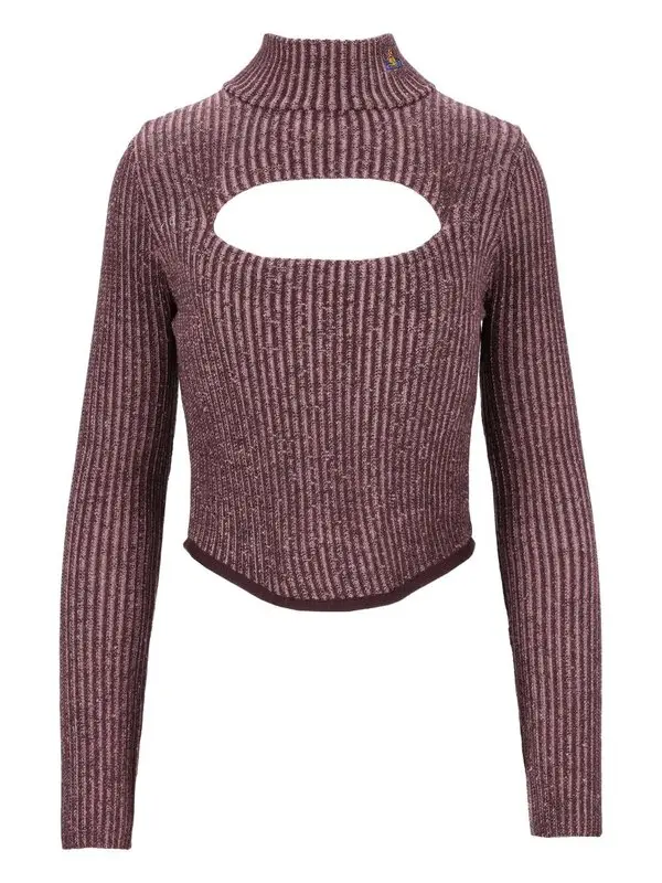 VIVIENNE WESTWOOD Giulia Wool Cut-out Sweater