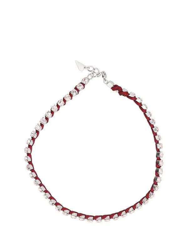 FORTE_FORTE Crystal And Cord Choker