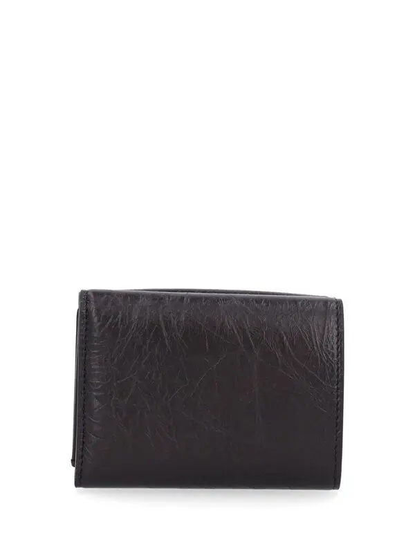 Fendi Mini Trifold Leather Wallet