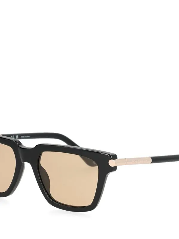 Alexander McQueen Square Acetate Sunglasses