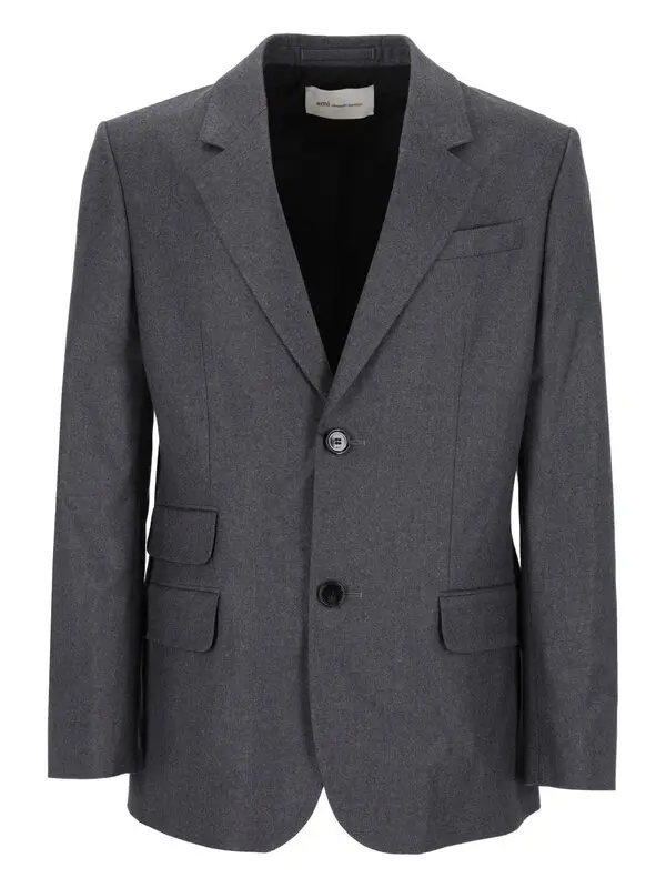 AMI Paris Single-breasted Blazer