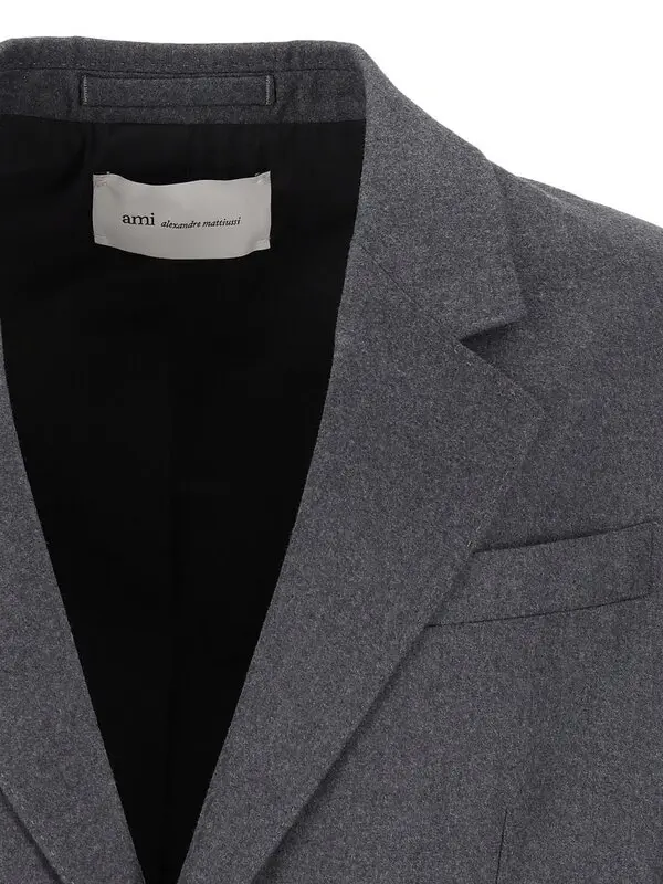 AMI Paris Single-breasted Blazer