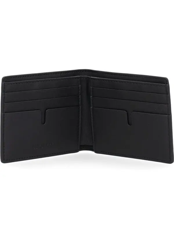 Burberry Check Technical Coated Canvas Bi-fold Wallet