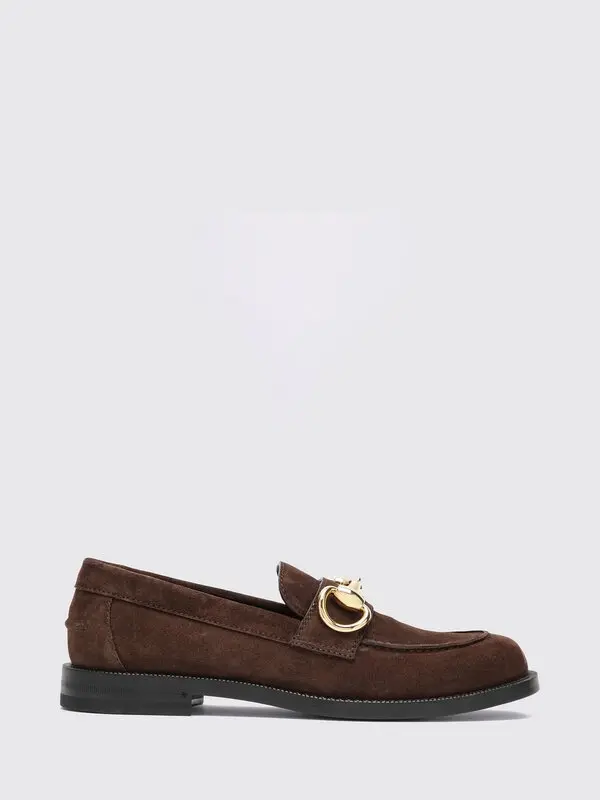 Gucci Boulevard Suede Penny Loafers With Horsebit Detail - Brown