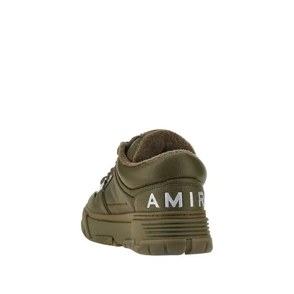 Amiri Chrome Ma-1 Leather Sneakers