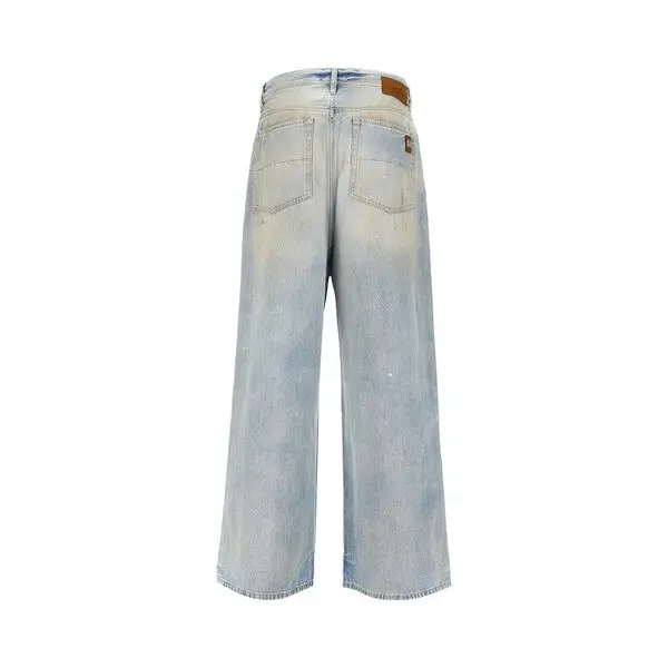 Amiri Used Effect Baggy Jeans