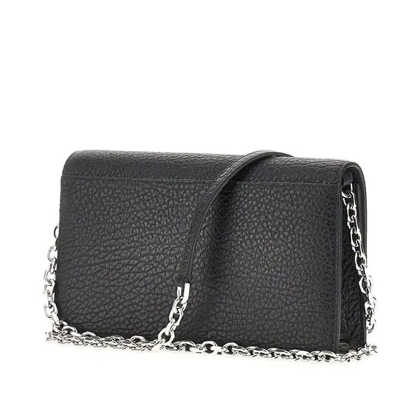 MAISON MARGIELA Four Stitches' Leather Clutch With Chain