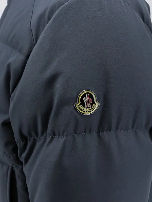 Moncler Verone Nylon And Cotton Down Jacket