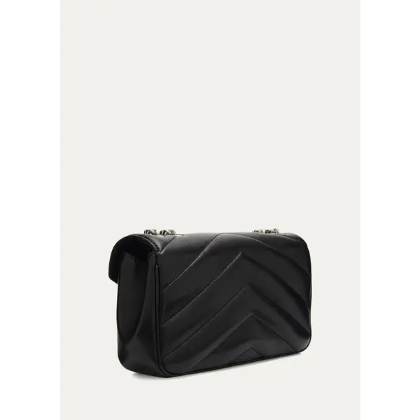 Saint Laurent Lou Lou Quilted Leather Crossbody Bag