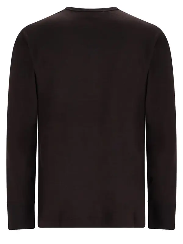 Studio Nicholson T-shirt "kuyto" In Jersey Di Lana A Manica Lunga