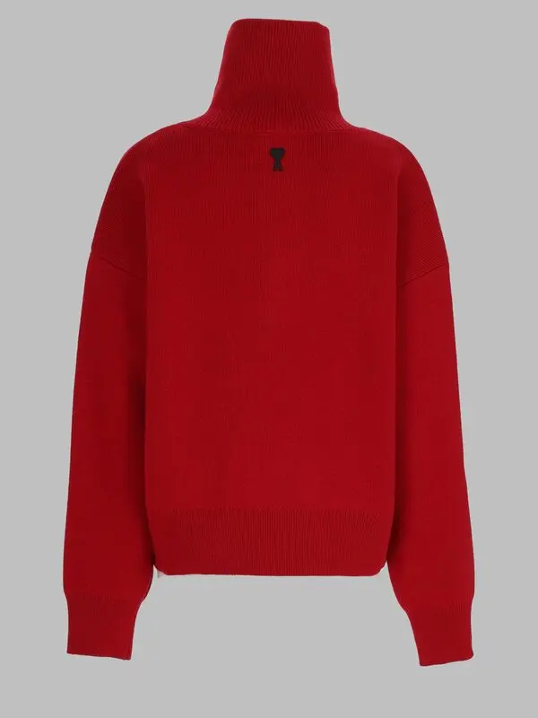 AMI Paris Maglia In Lana Con Bottoni