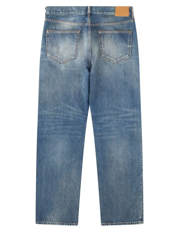 Saint Laurent Jeans Larghi Dritti In North Medium