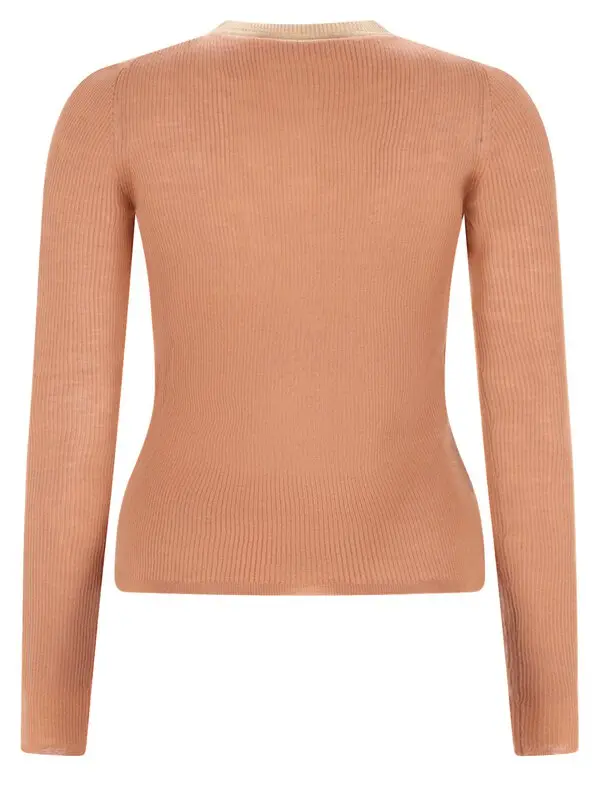 Chloé Camicia "henley" In Maglia Di Lana
