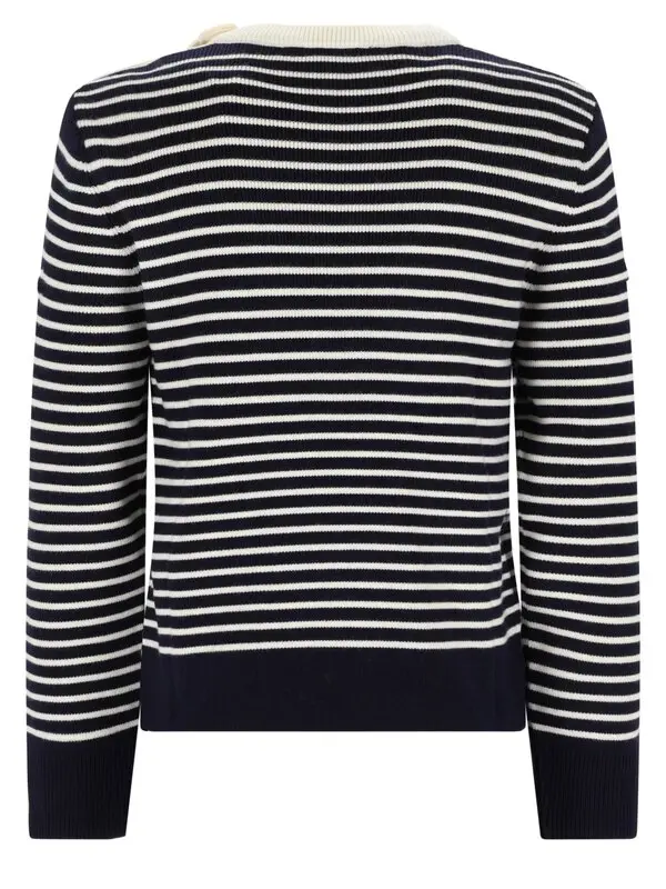 AMI Paris Maglia In Lana A Righe