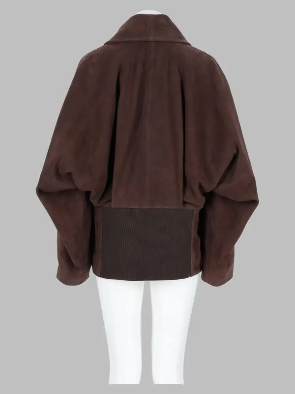 Co Giacca "wrap" In Suede