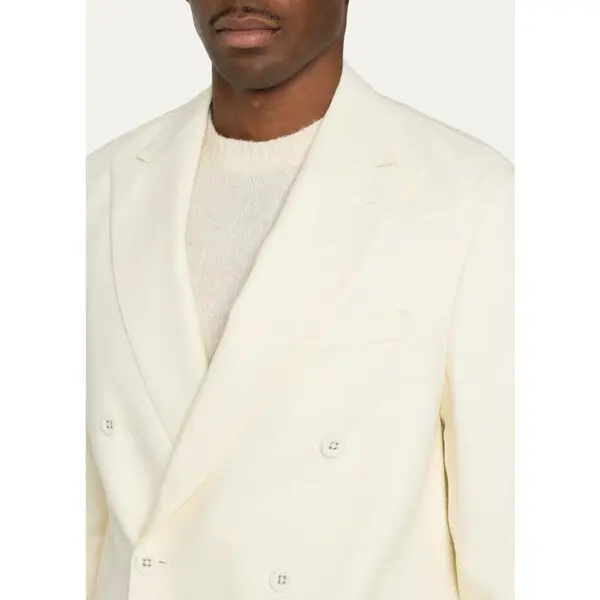 Officine Générale Double-breasted Wool Blazer