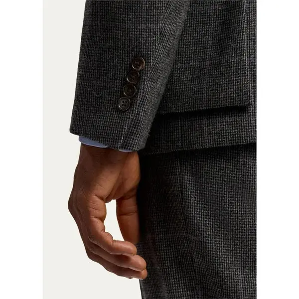 Ralph Lauren Purple Label Glenn Hand-tailored Tick-weave Jacket