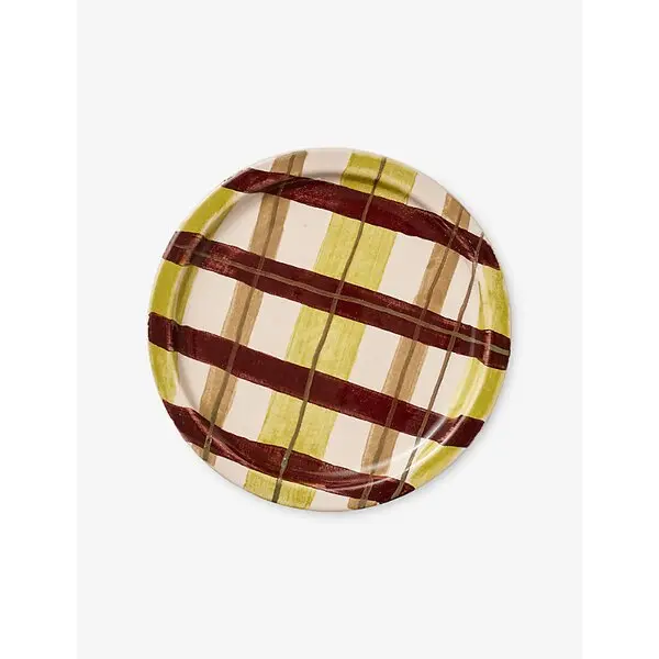 DAMSON MADDER Ceramic Saucer