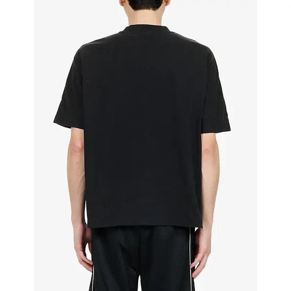 GODMADE Metallic Logo Cotton T-shirt