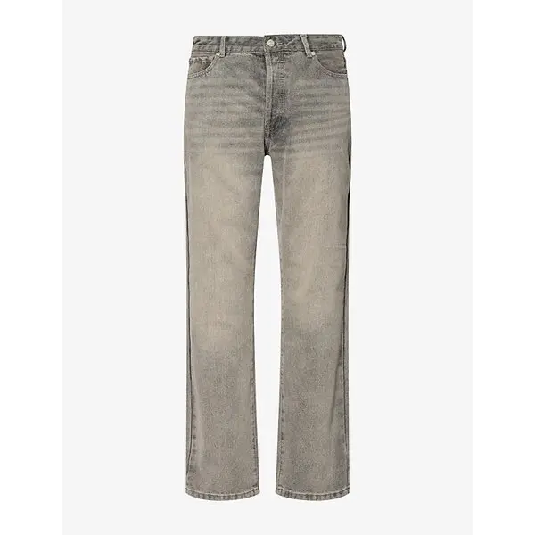 GODMADE Sandwash Straight-leg Denim Jeans - Blue