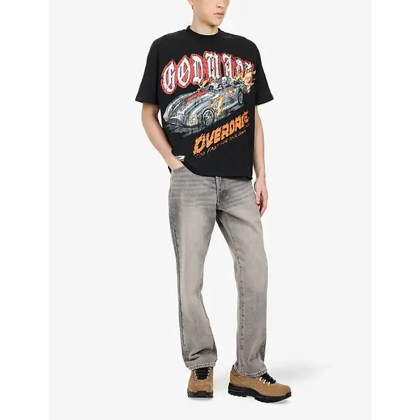 GODMADE Sandwash Straight-leg Denim Jeans