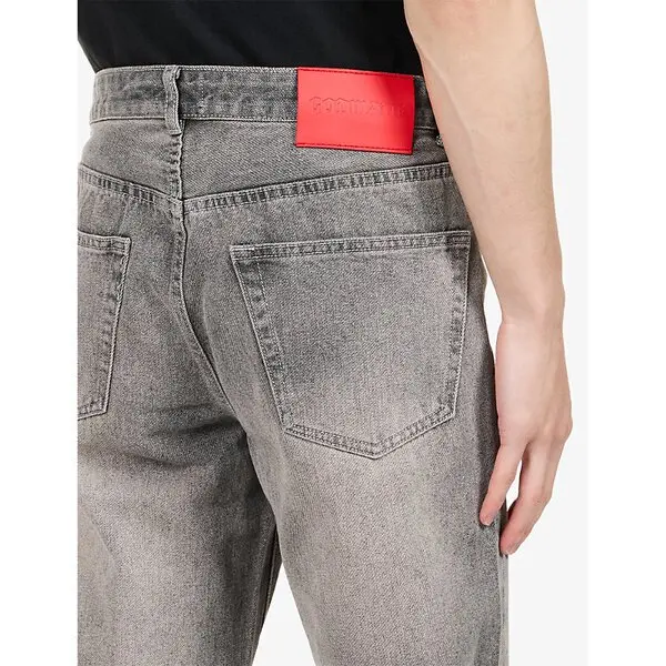 GODMADE Sandwash Straight-leg Denim Jeans