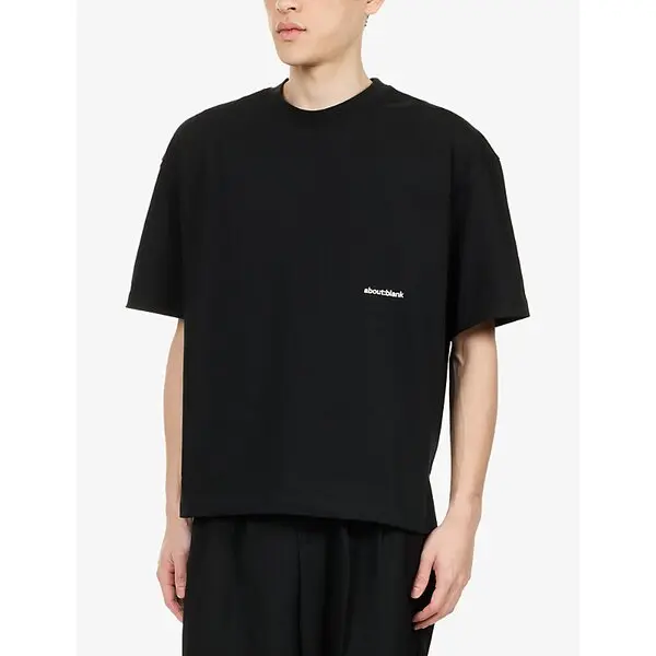 ABOUT:BLANK Box Logo Cotton T-shirt