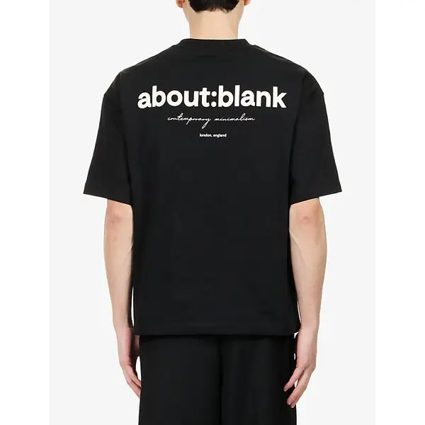 ABOUT:BLANK Box Logo Cotton T-shirt