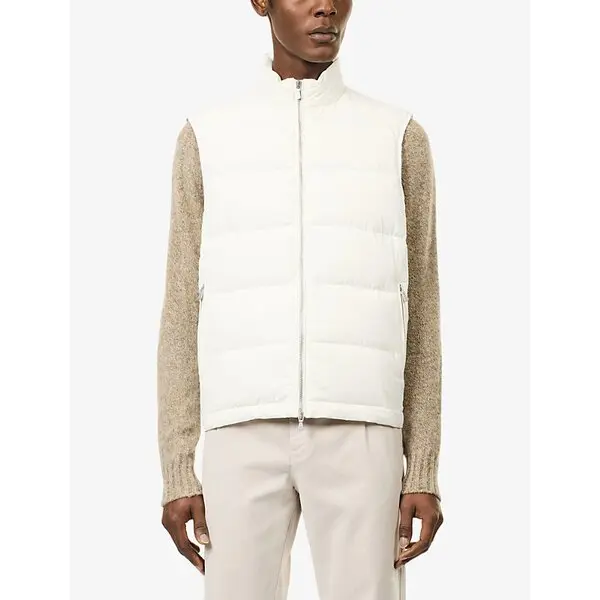 Eleventy Padded Shell-down Gilet