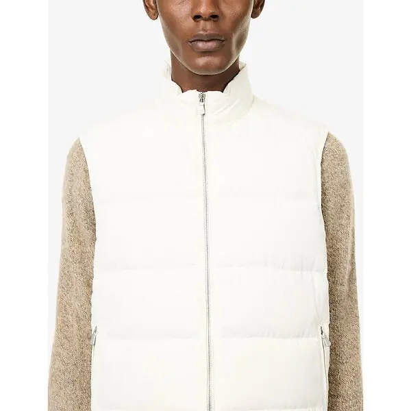Eleventy Padded Shell-down Gilet