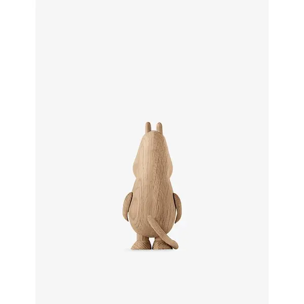 BOYHOOD X Moomin Moomintroll Small Oak-wood Figurine 15cm