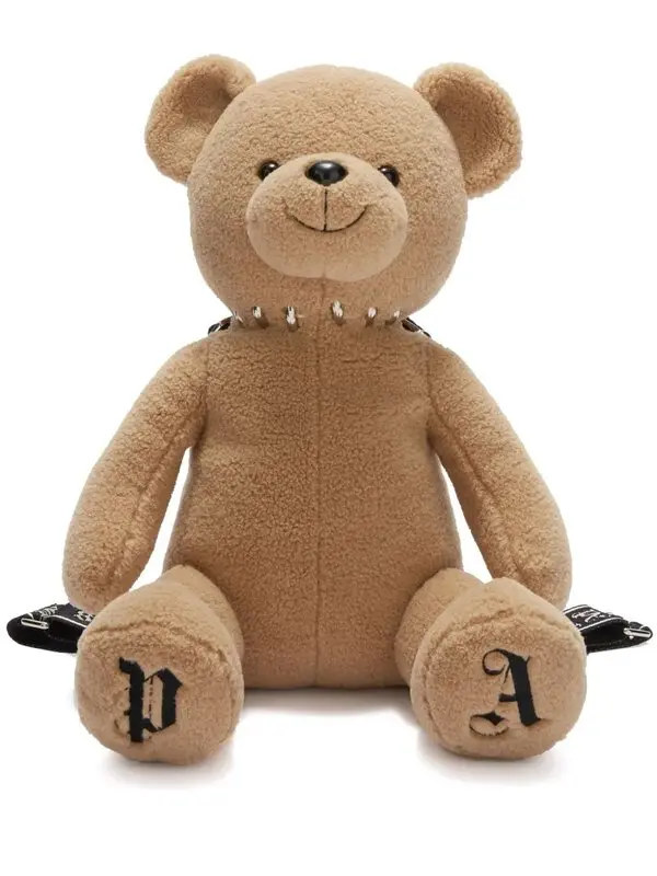 Palm Angels Updated Teddy Bear Backpack - Brown/black